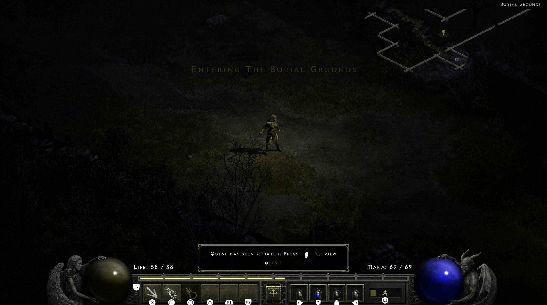 Where to find the Burial Grounds and Blood Raven in Diablo 2 ...